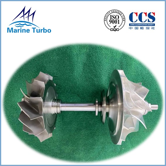 Poros Rotor Turbocharger Diesel Laut ISO T-CR12/S