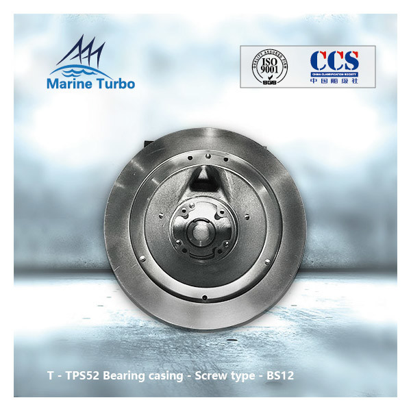 TPS52 Screw Type BS12 Turbo Bearing Housing Untuk Turbocharger Mesin Diesel ABB